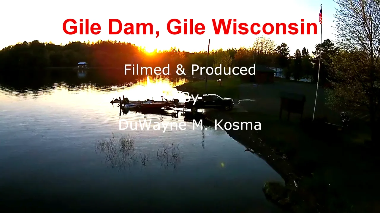 Gile Dam, Gile, Wisconsin on Vimeo