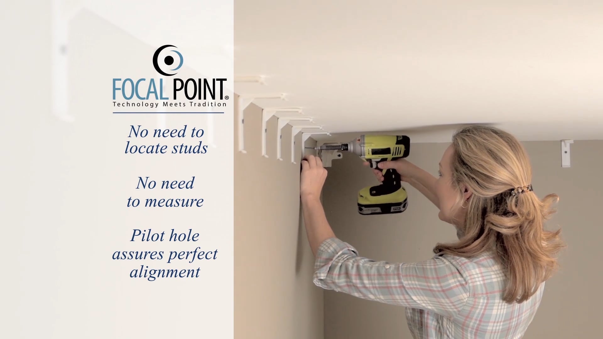 Focal Point - How to easily install crown moulding - Full on Vimeo
