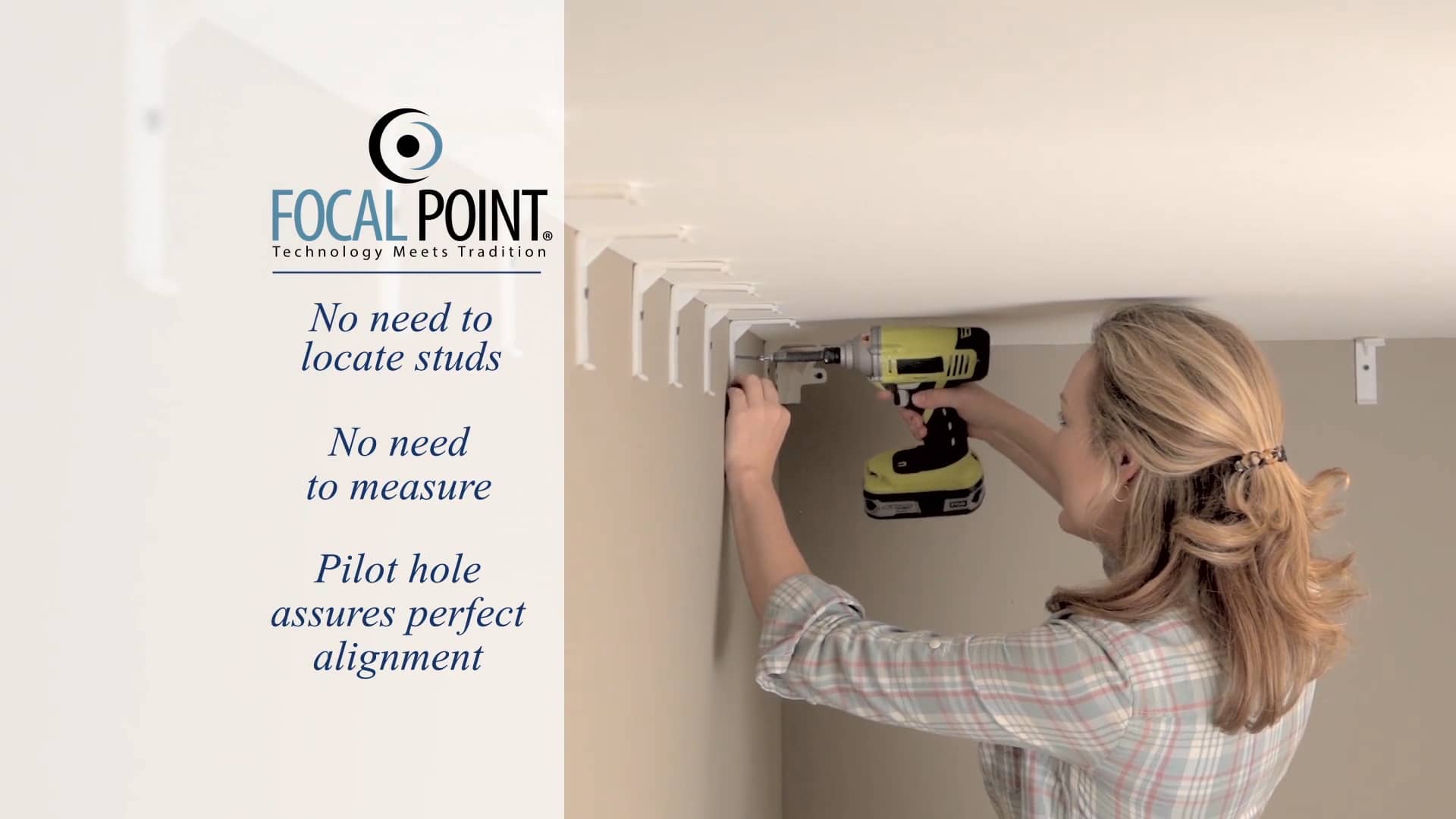 Focal Point - How to easily install crown moulding - Full on Vimeo