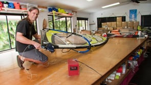 MauiSails Load Cell - sail development | Windsurfing Videos | MauiSails Hawaii