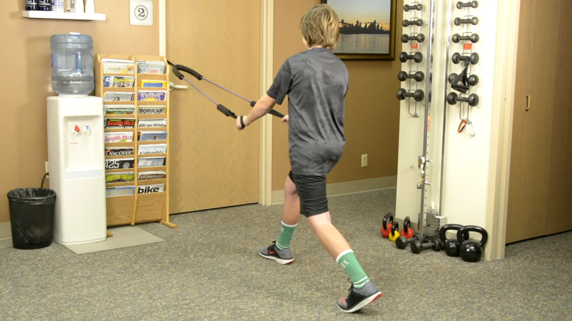 BILATERAL ROW LUNGE POSITION on Vimeo