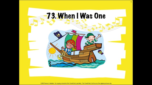 When I Was One | MusicplayOnline