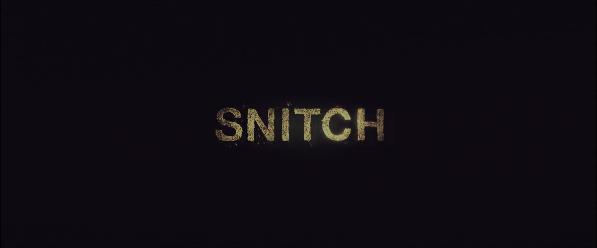 Snitch / Main Title Sequence / Filmograph on Vimeo