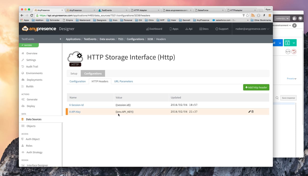 How to use HTTP Adapter on Vimeo