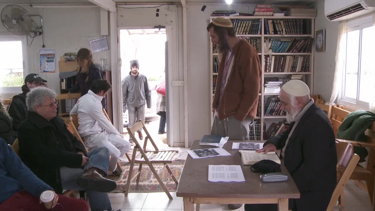 Menachem Froman Speaks with a Tel Aviv Theater Group - March, 2012 ...