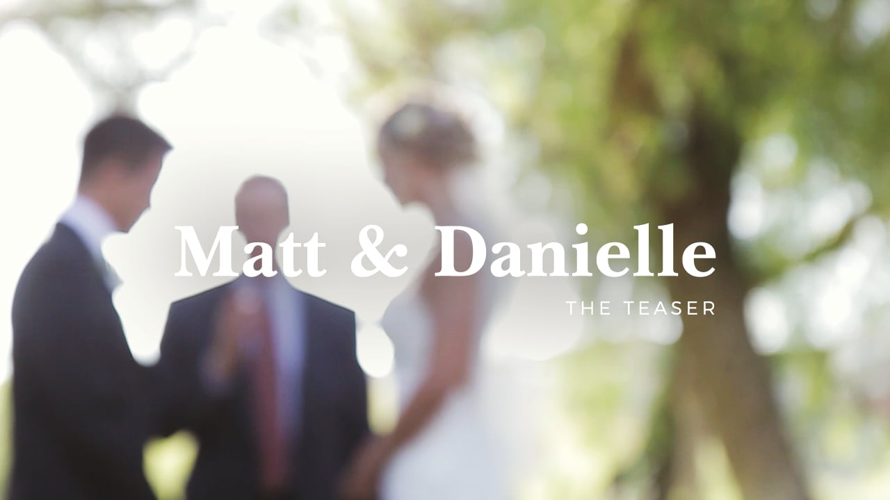 Matthew & Danielle Cull :: The Teaser on Vimeo