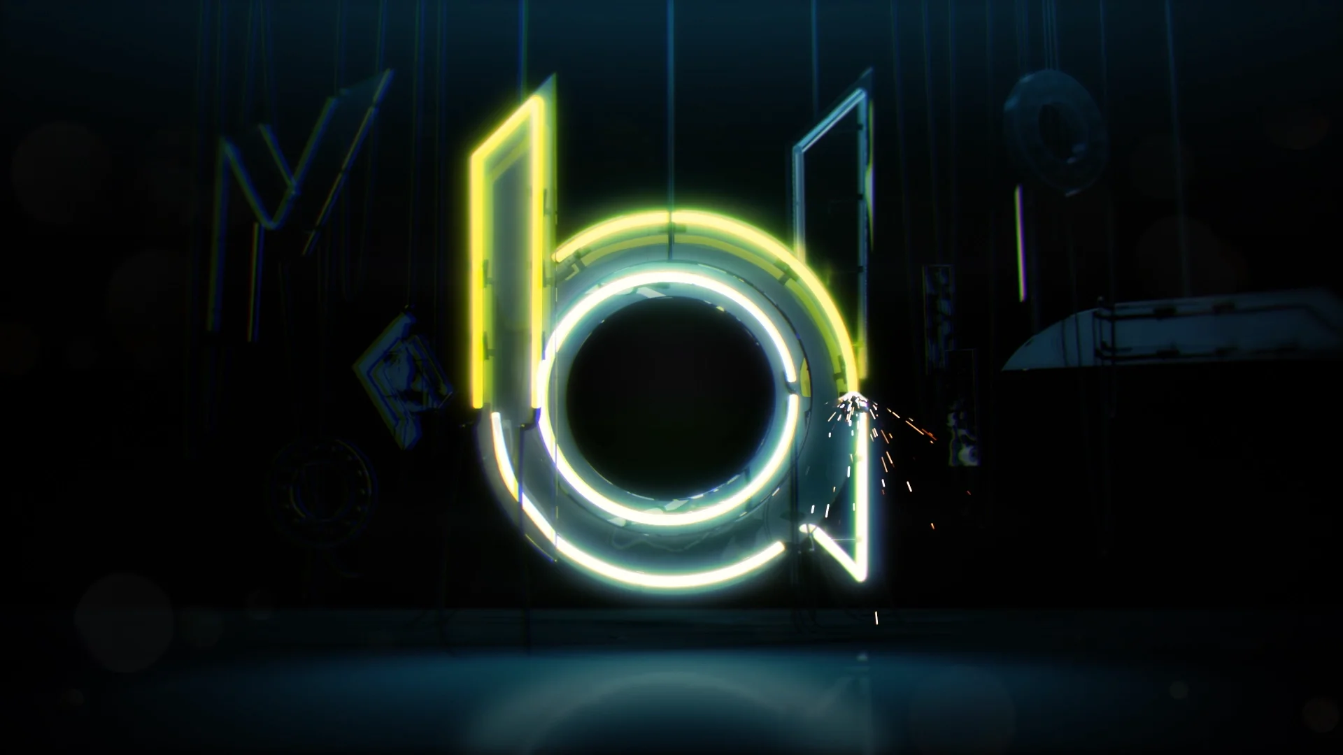 BDA Creative München Neon Logo on Vimeo