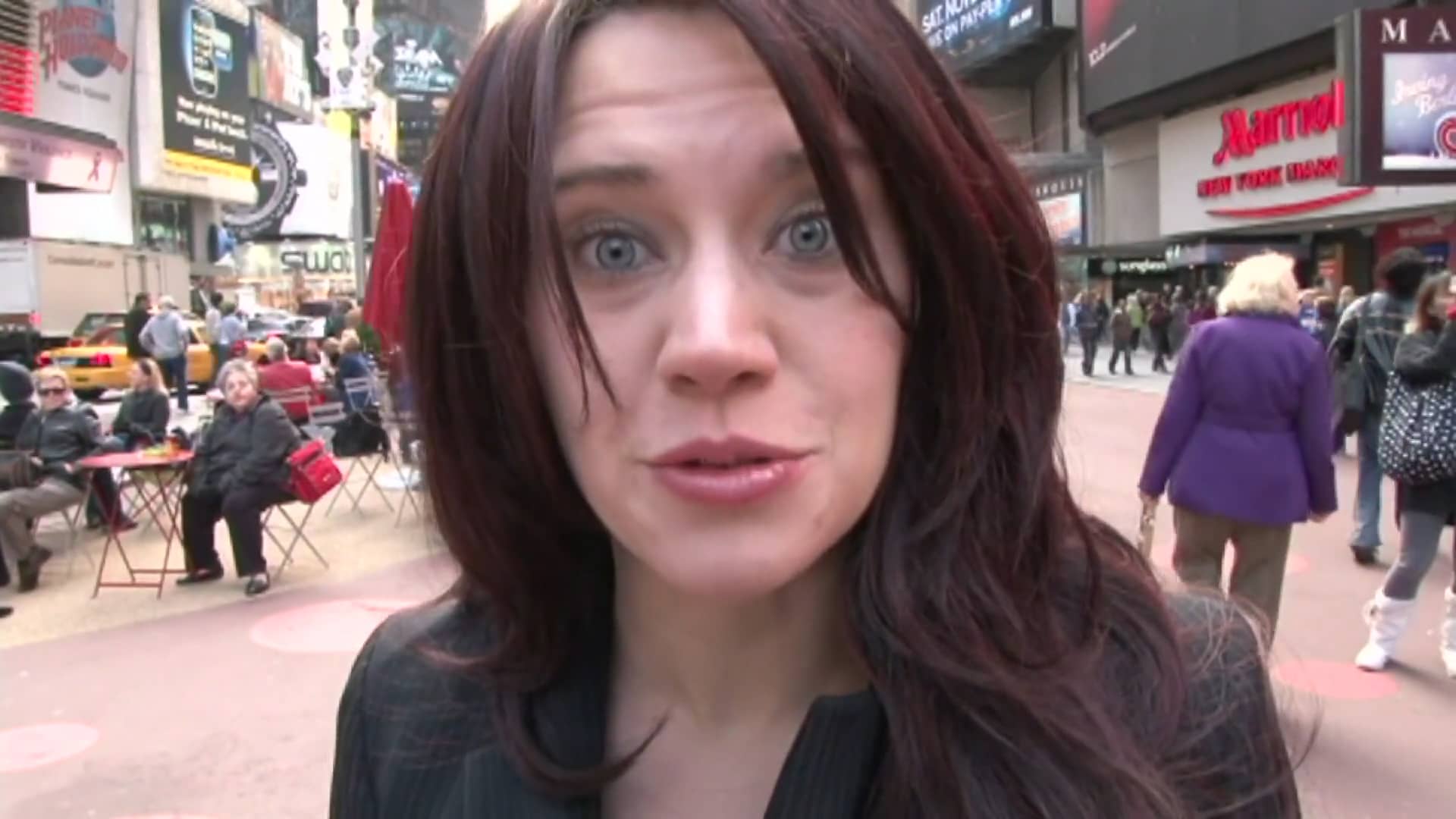 Veronica Moss Visits Times Square on Vimeo