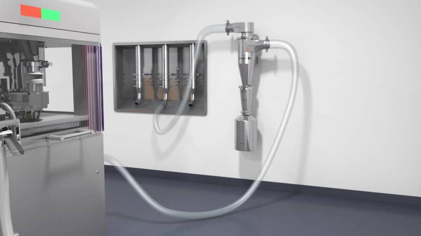 Hanningfield Powder Recovery Cyclone (Uni-Dust): 3D Animation on Vimeo