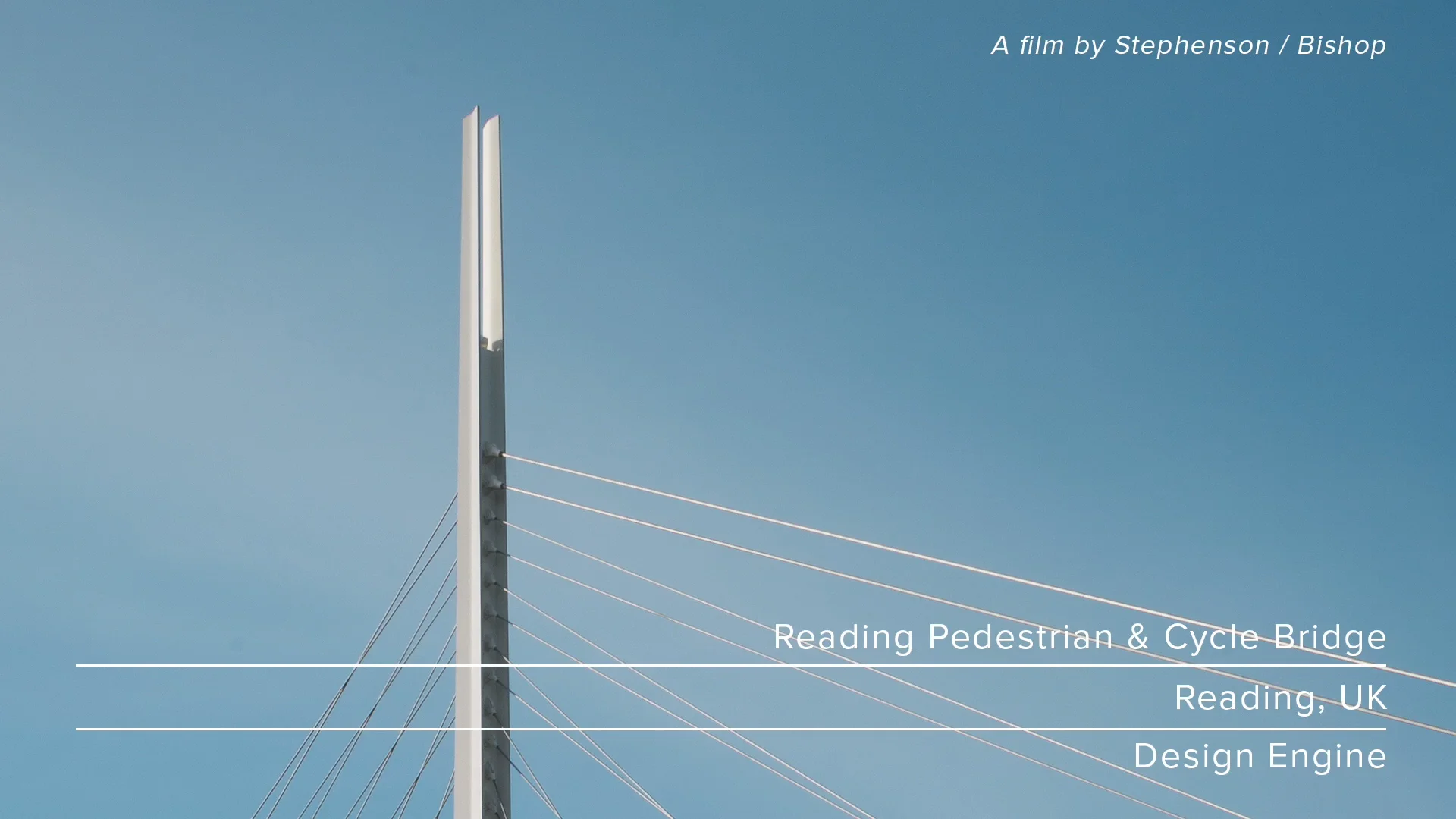 Thames Pedestrian and Cycle Bridge in Reading, by Design Engine. With ...