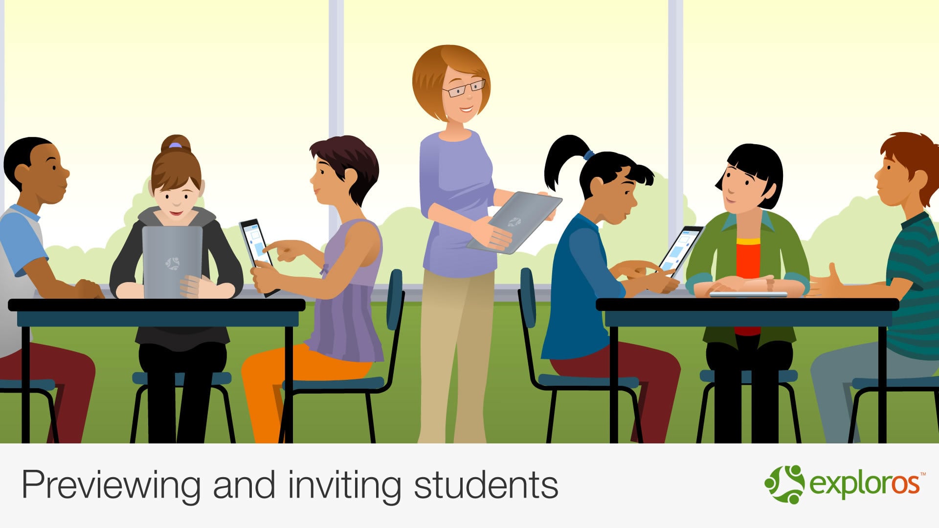Previewing and inviting students to a learning experience on Vimeo