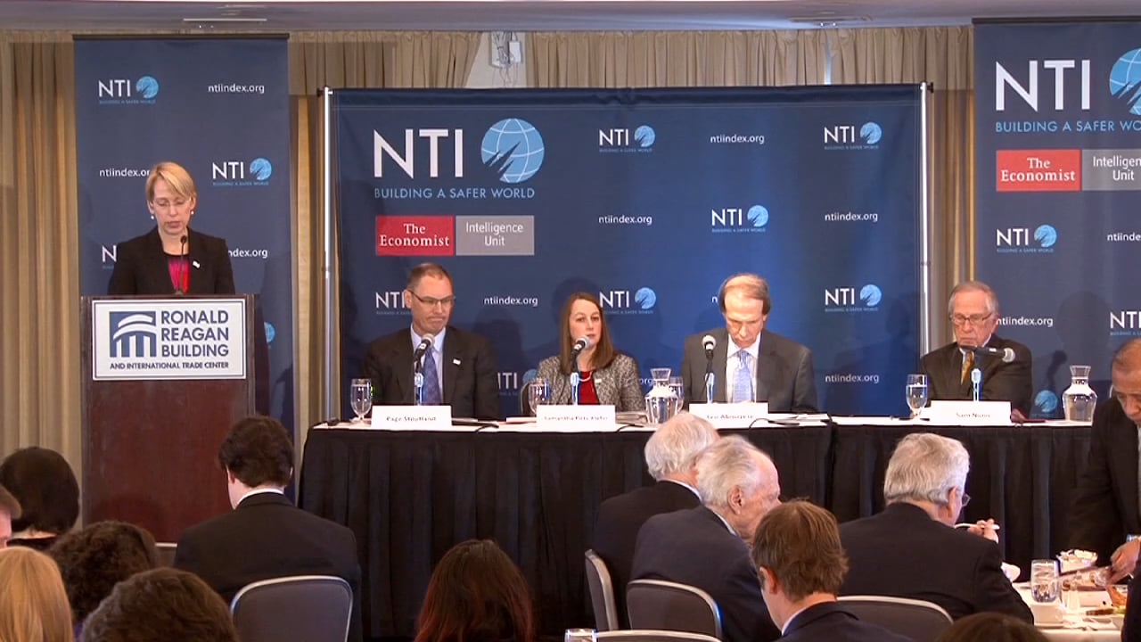 Remarks by Joan Rohlfing at the 2016 NTI Nuclear Security Index Launch ...