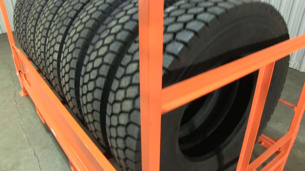 MTFR-HD – Heavy Duty Truck Tire Folding Rack – Martins Industries