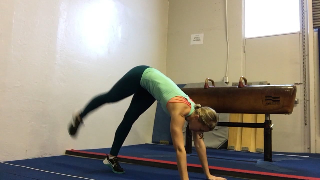 Handstand Switch Kicks Exercise - Endure Yoga on Vimeo