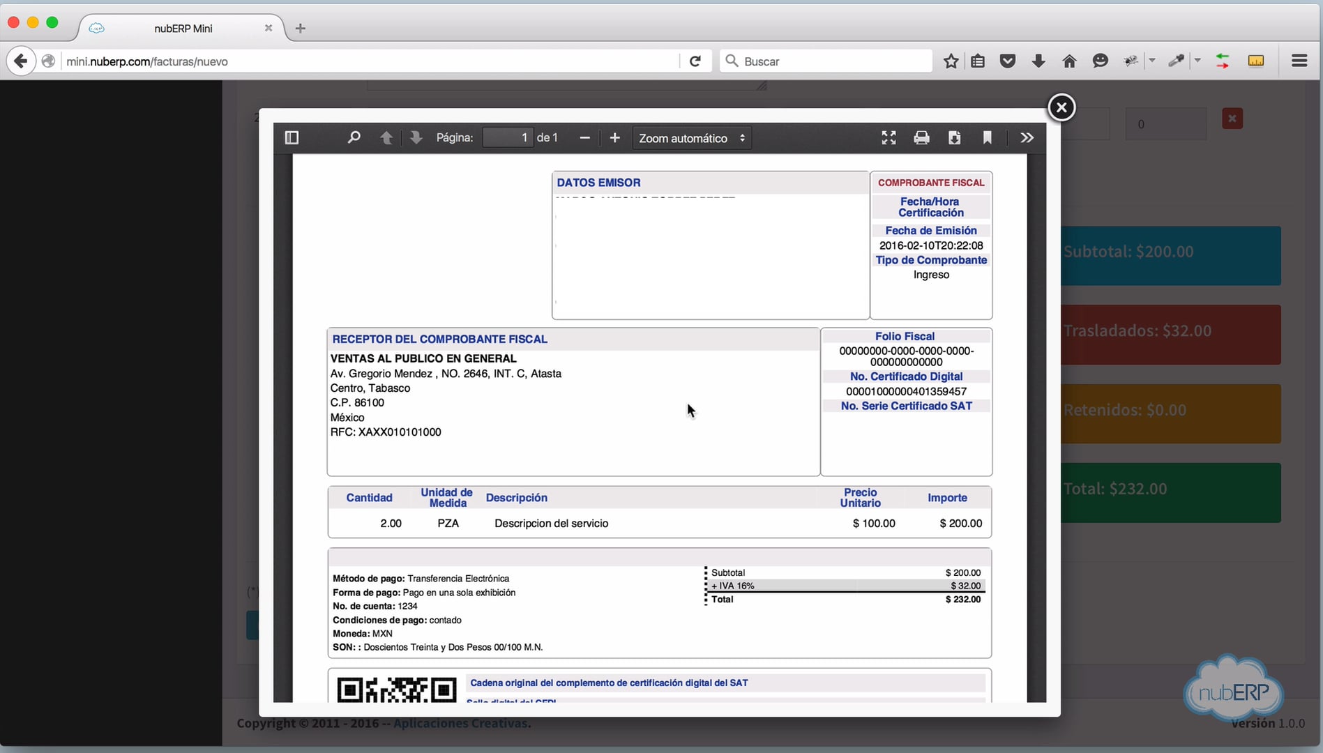 Emitir-Comprobante on Vimeo