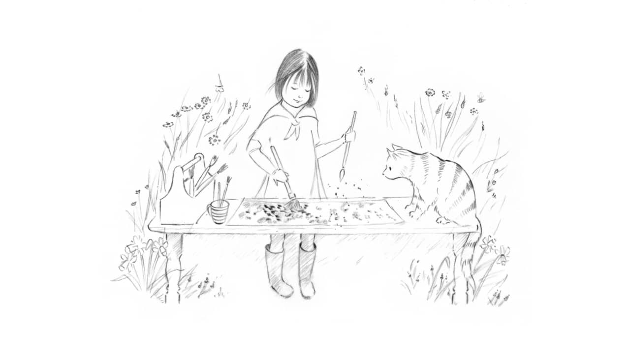 Iris Grace Painting Illustration by Alice Tait on Vimeo