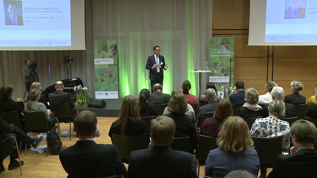 Remi Eriksen Group President and CEO DNV GL on Vimeo