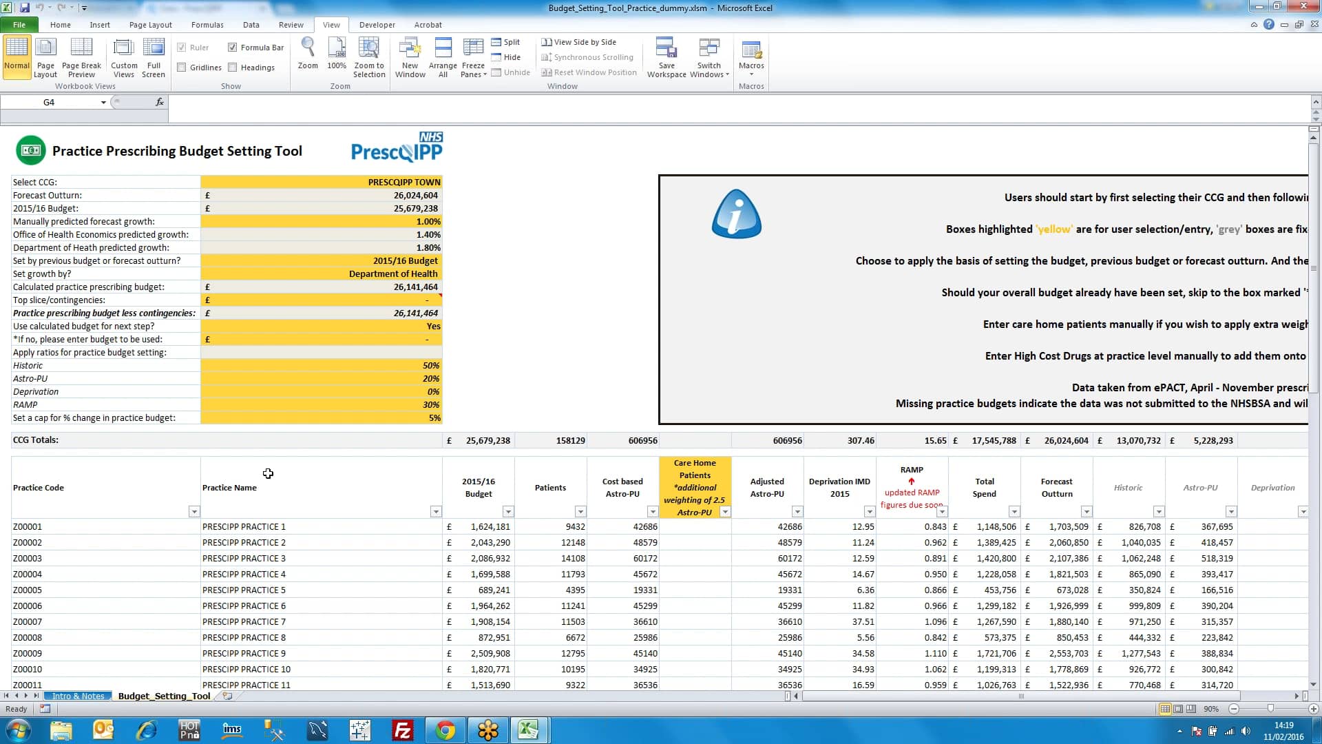 Guide to PrescQIPP's Budget Planning Tool on Vimeo