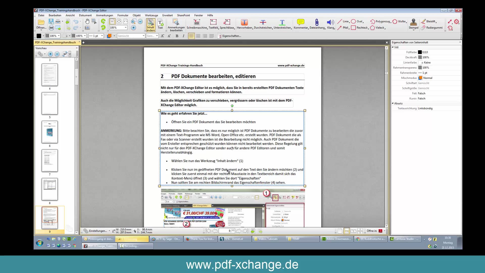 PDF-XChange Editor - PDF Dokumente bearbeiten, editieren on Vimeo