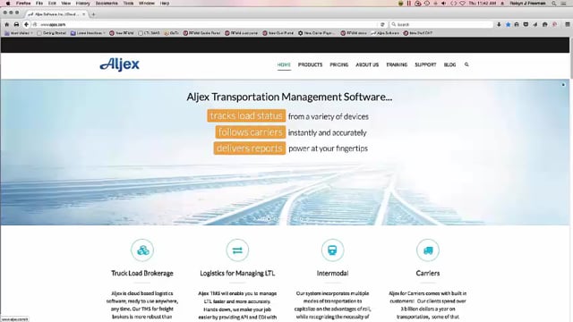 Aljex Software - 3rd Party on Vimeo