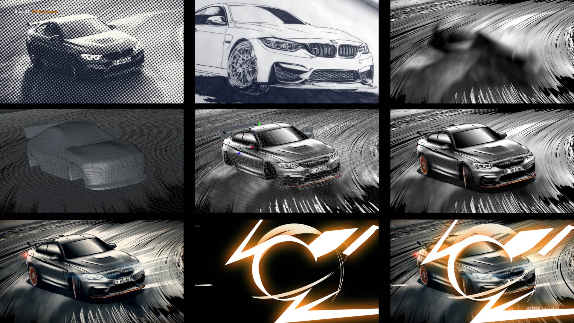 MAKING OF - BMW M4 GTS Anime on Vimeo