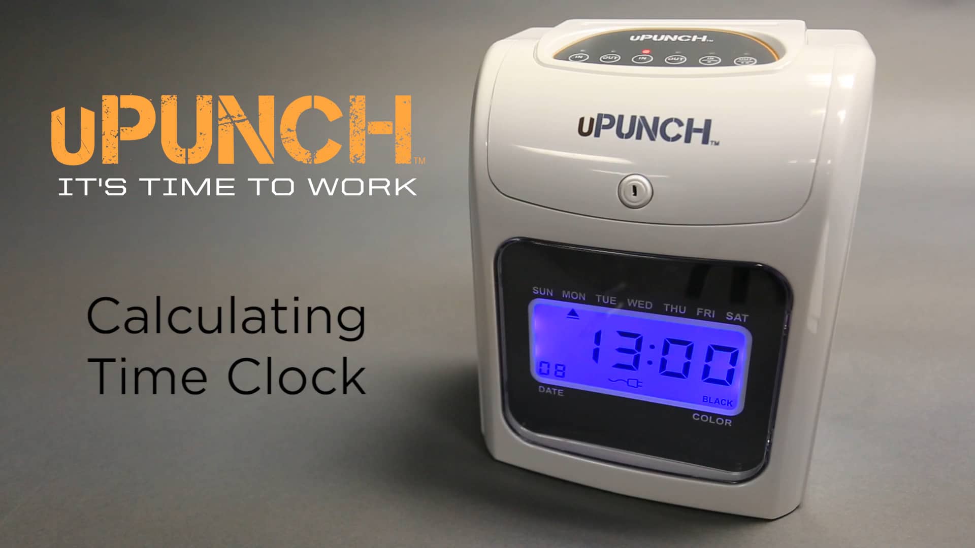 uPunch Pay Period Settings Calculating Clock on Vimeo