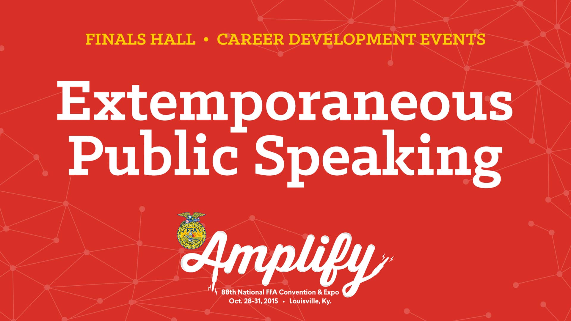 2015 Extemporaneous Public Speaking | Finals Hall on Vimeo