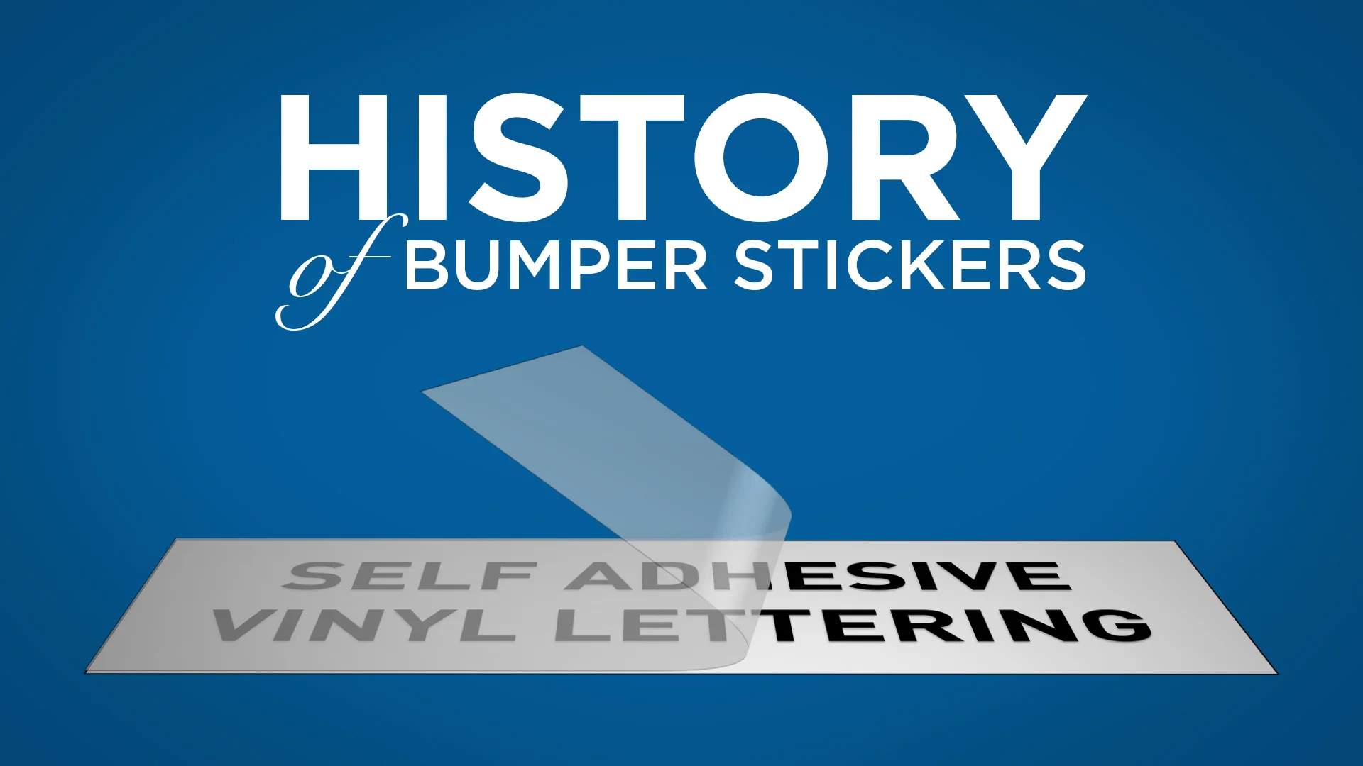 A History of Bumper Stickers on Vimeo