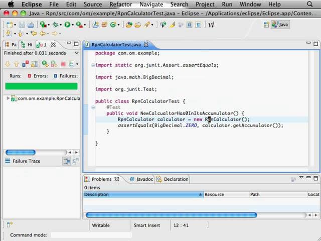 Getting Started with Tdd in Java using Eclipse on Vimeo