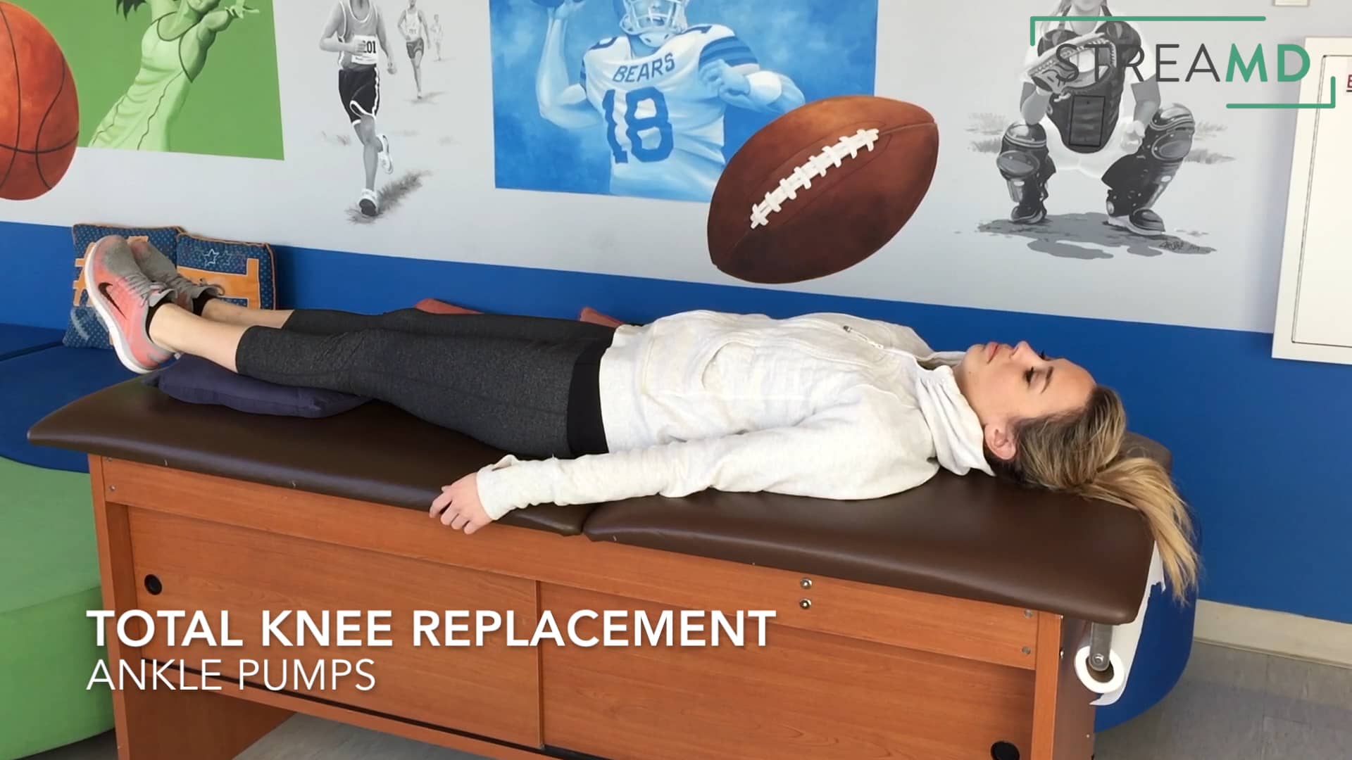 Ankle Pump SLR [TKA] on Vimeo