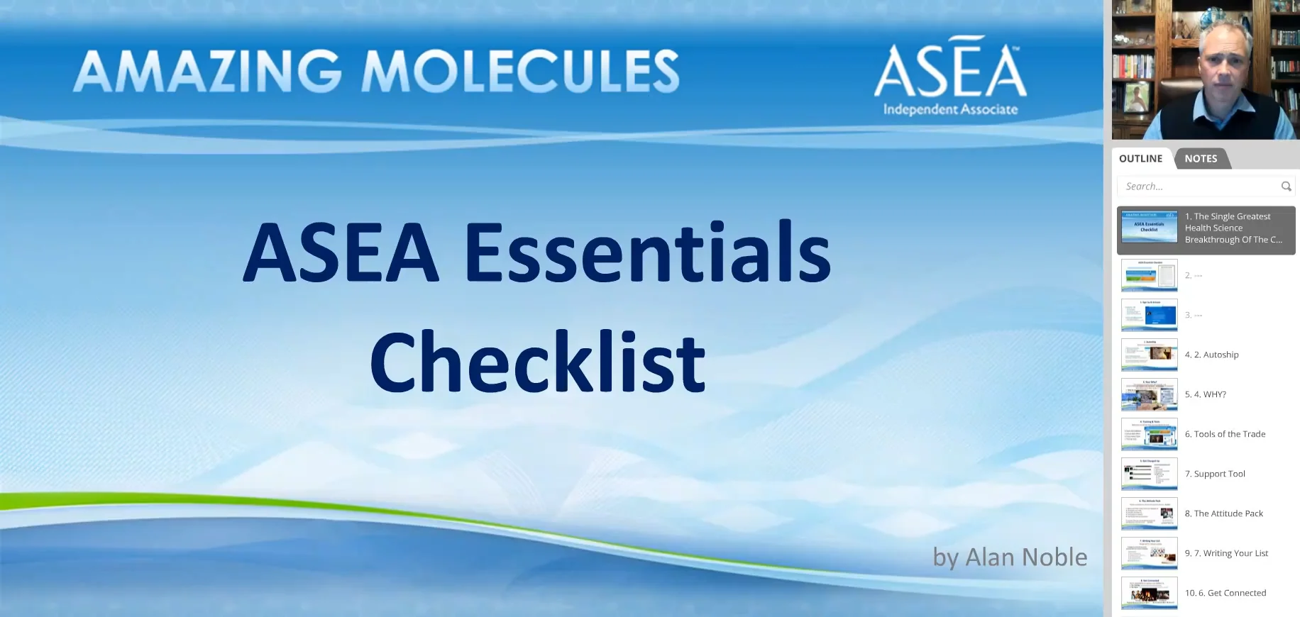 Training - ASEA Essentials Checklist