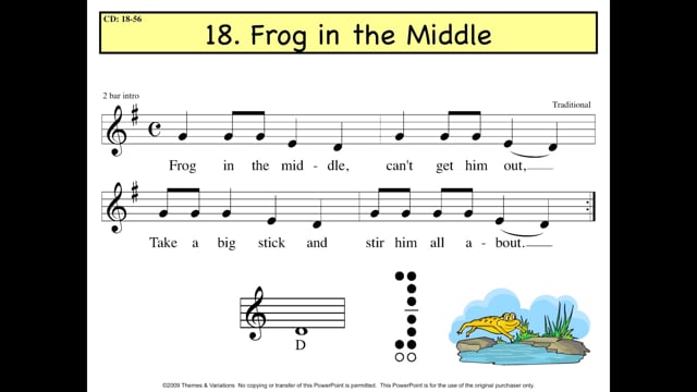 Frog in the Middle | MusicplayOnline
