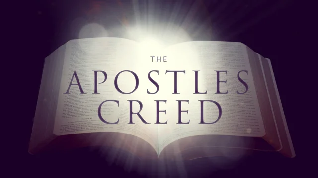 Apostles Creed Background