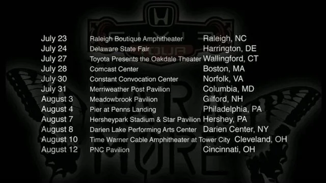 Paramore :: Honda Civic Tour on Vimeo