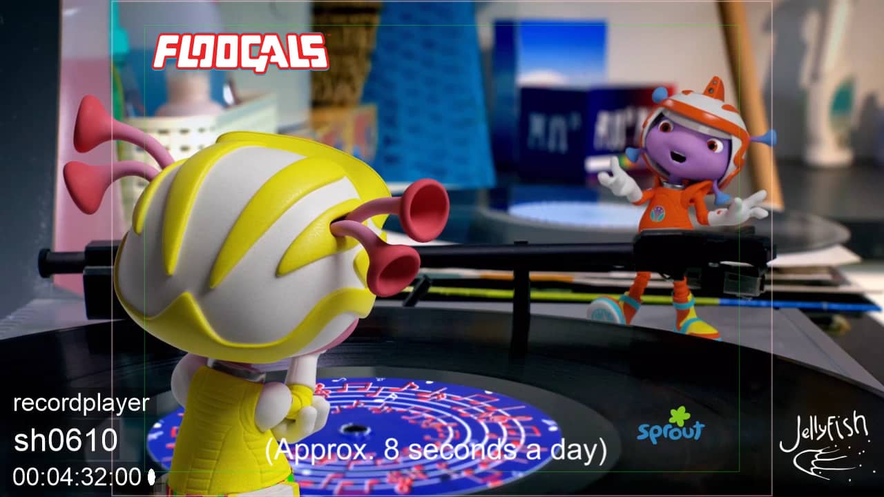 'The Floogals' shots from 'Record Player' on Vimeo