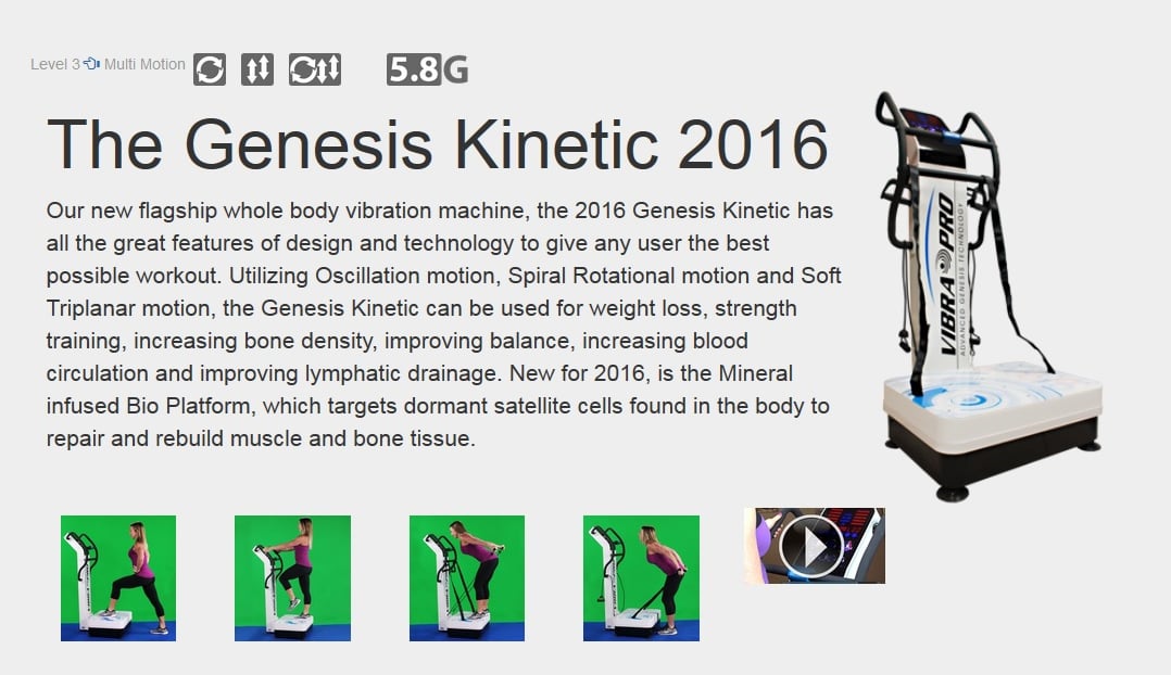 2015 Vibra Pro Genesis Kinetic Plus on Vimeo