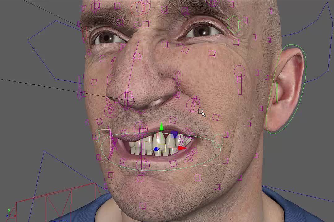 Maya Face Rig by Jim Su on Vimeo