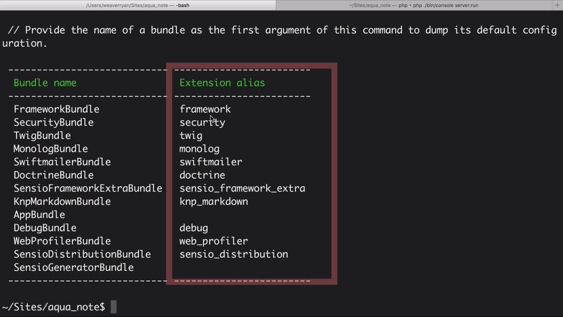 Config.yml: Control Center for Services > Symfony 3 Fundamentals ... Config.yml: Control Center for Services > Symfony 3 Fundamentals ...