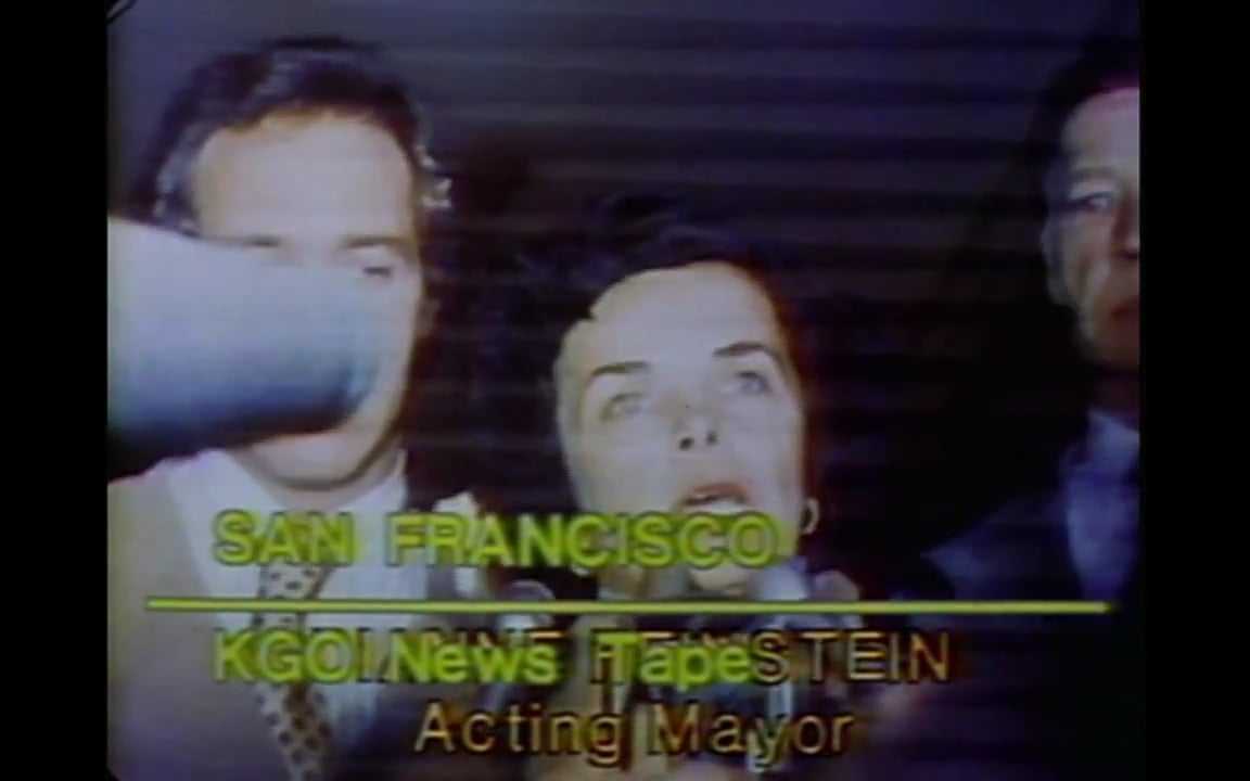Dianne Feinstein Announces Harvey Milk's Death on Vimeo