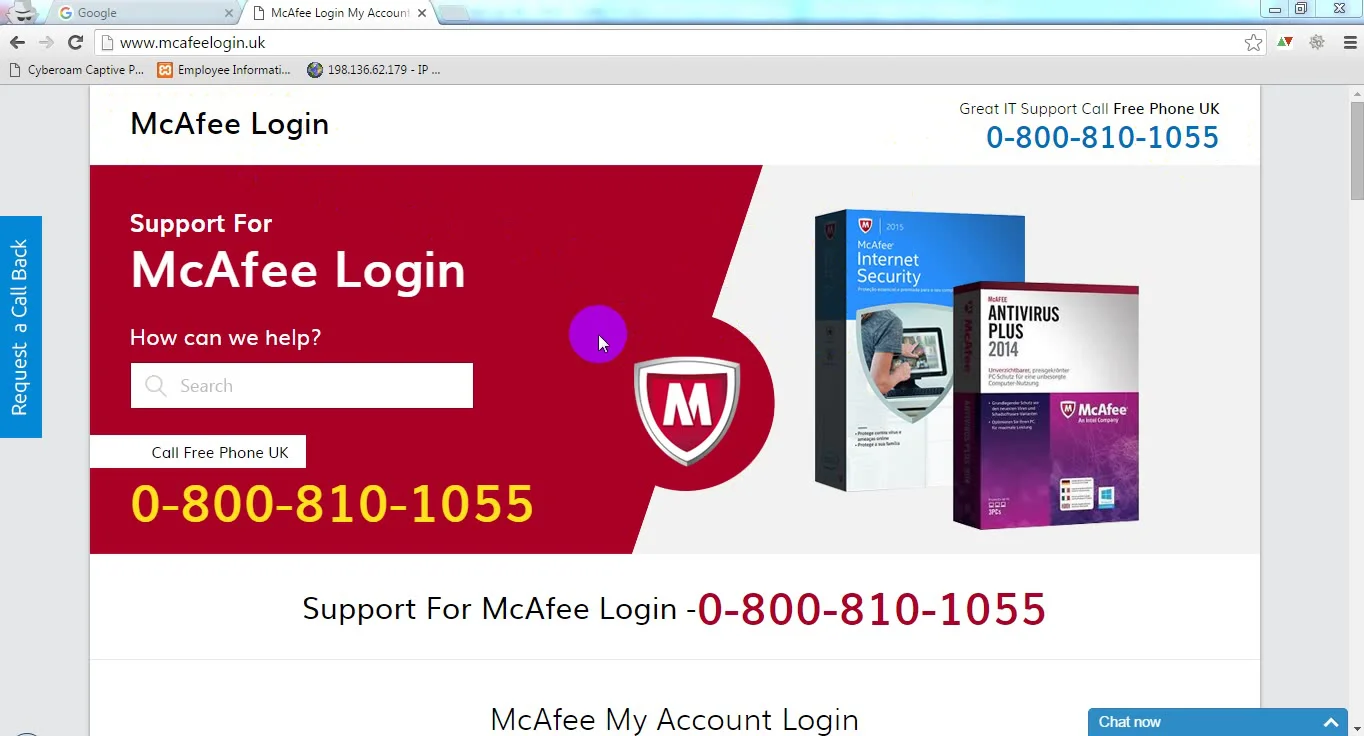 McAfee Login UK Support Call Free Phone: 0-800-810-1055 on Vimeo