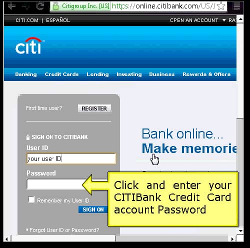 Citibank Online Login Guide on Vimeo