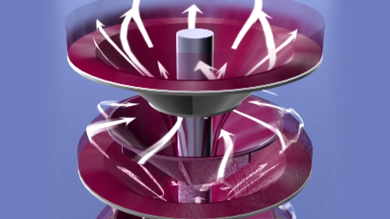 BevZero Spinning Cone Column on Vimeo