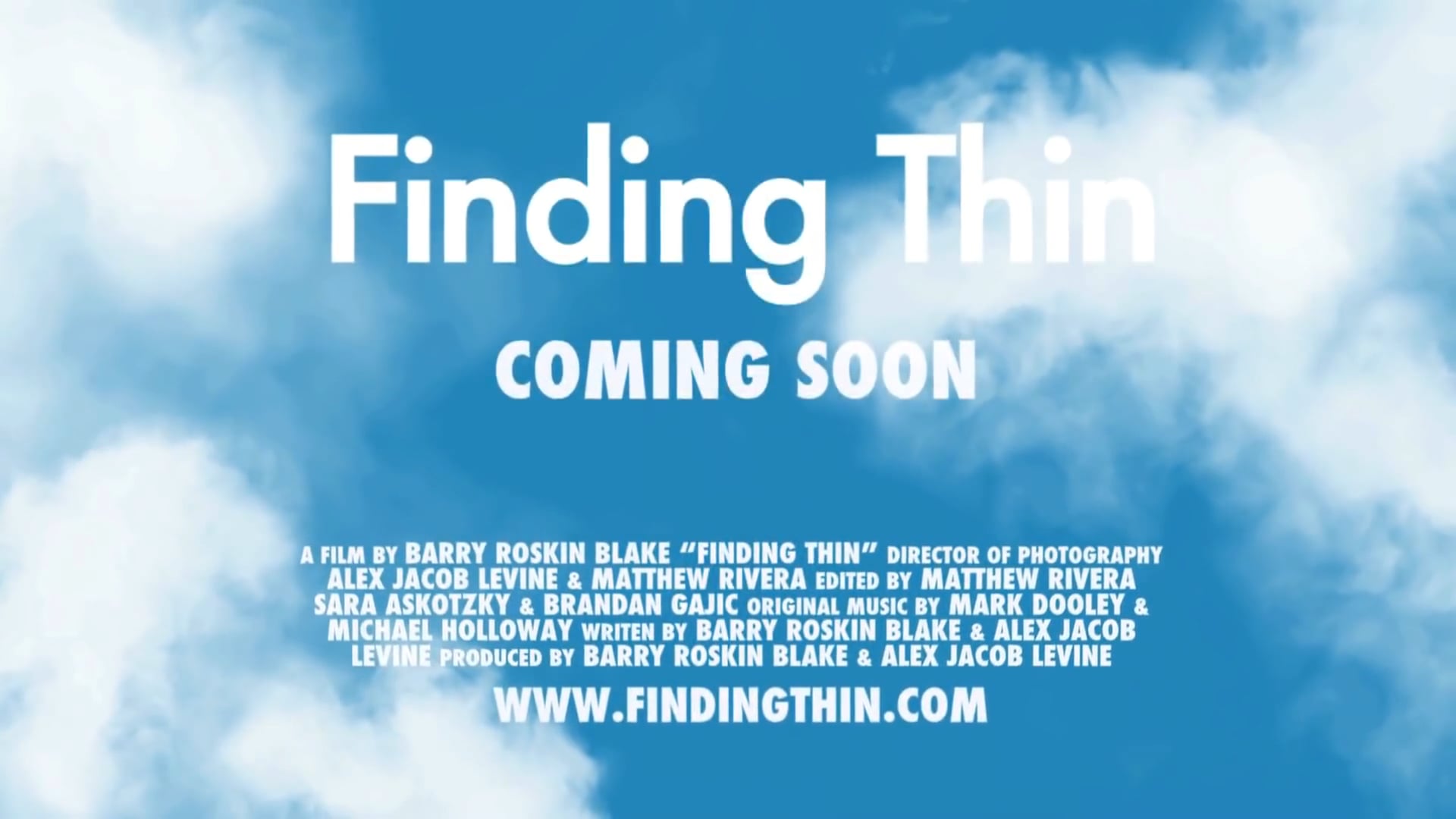 Hollywood Request Films / Barry Roskin Blake: "Finding Thin", Trailer (2012) on Vimeo