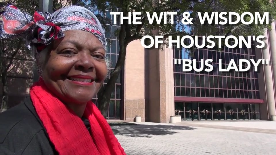 The Wit & Wisdom of Janis Scott: "The Bus Lady" of Houston on Vimeo