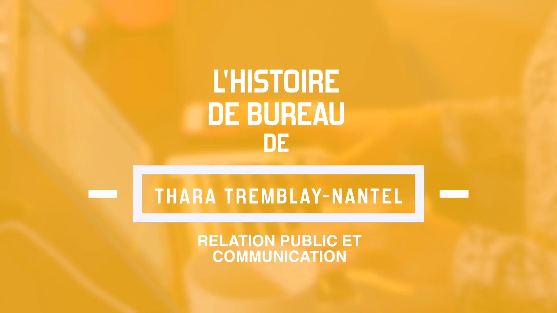 Histoires de bureau : Thara Communication on Vimeo