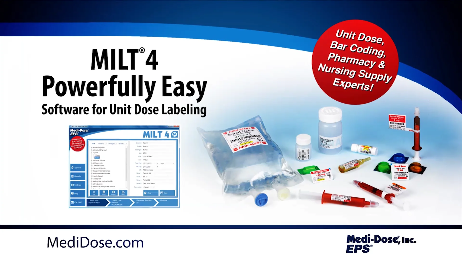 Unit Dose & Multi Dose - Medi-Dose | MILT 4 - Powerfully Easy Software ...