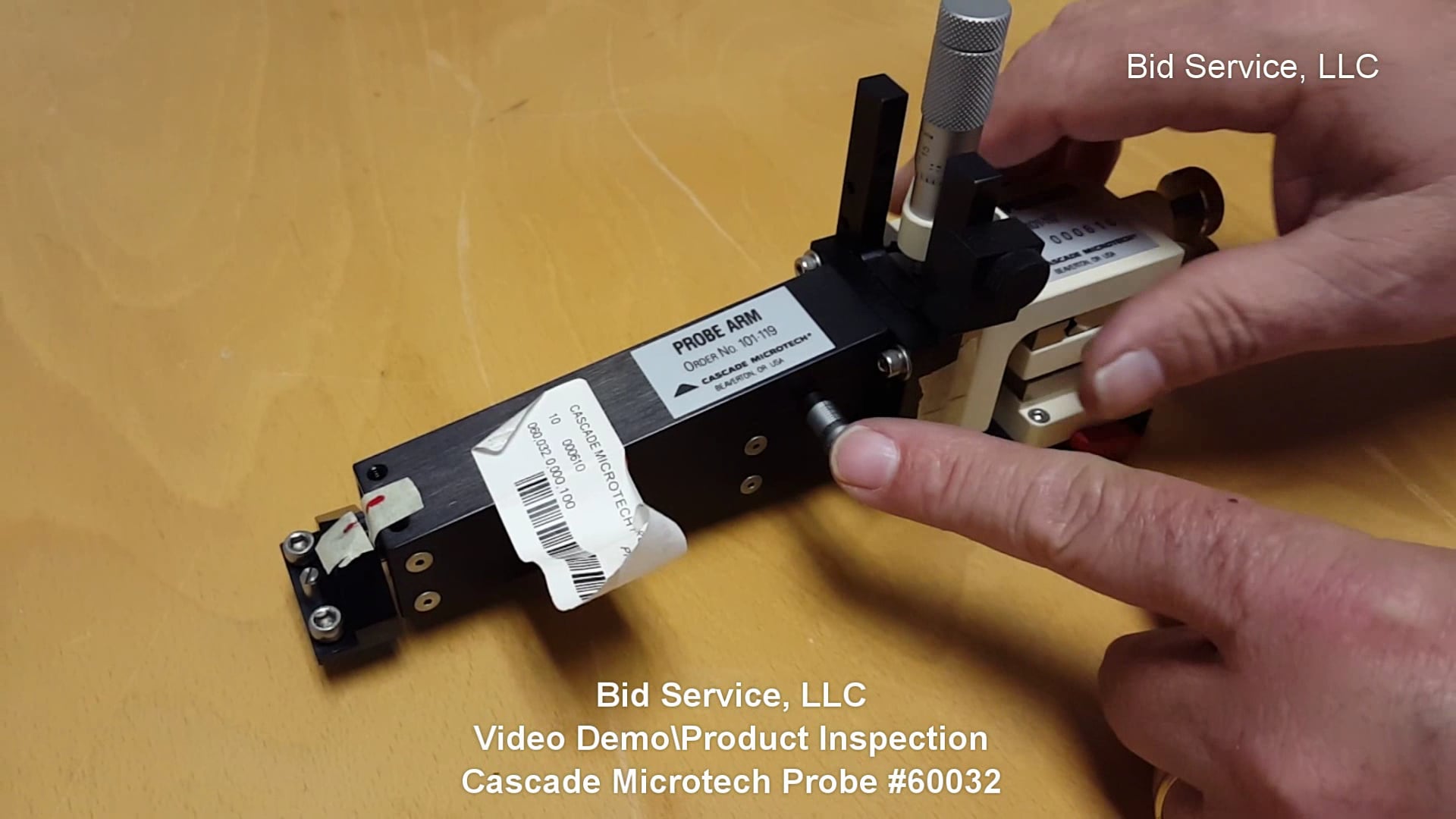 Cascade Microtech Probe #60032 on Vimeo