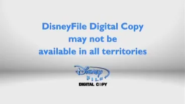 DisneyFile Digital Copy Promo
