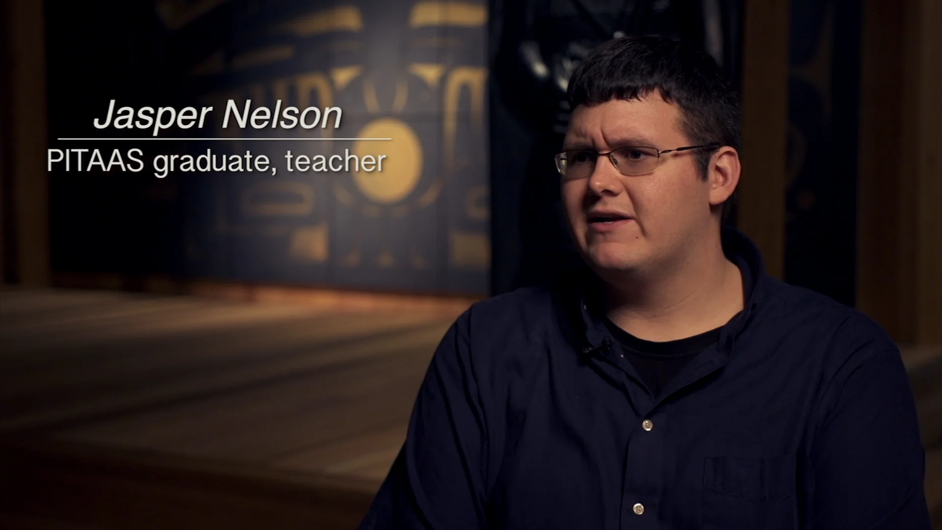 Native teacher Jasper Nelson on the PITAAS program at UAS on Vimeo
