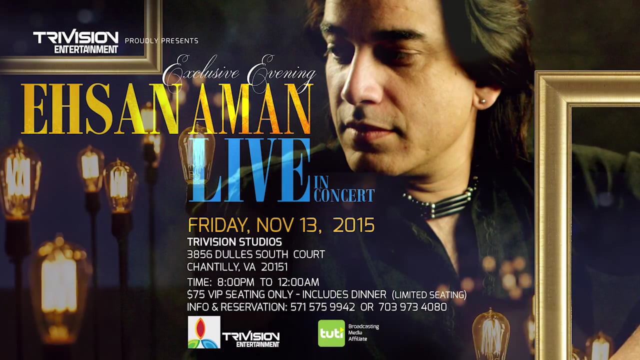 Ehsan Aman Live at TriVision Studios on Vimeo